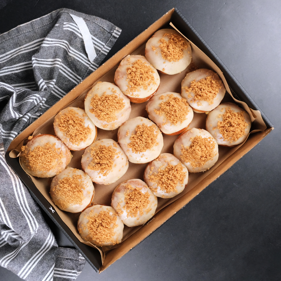 Tongan Vanilla Custard Dough Bite Fifteen Pack - Crosstown